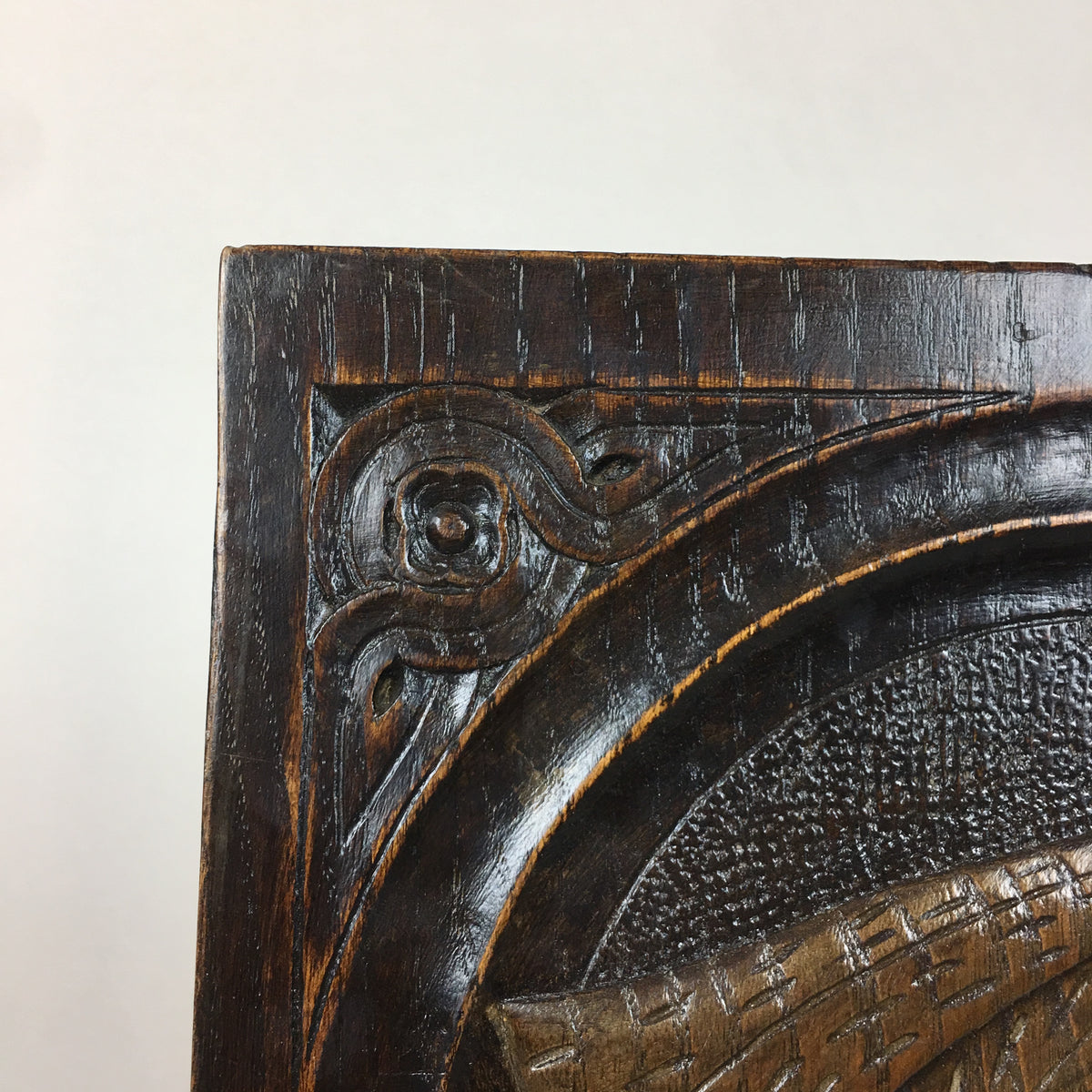 French Walnut Carved Panel c1870 – English Traditions