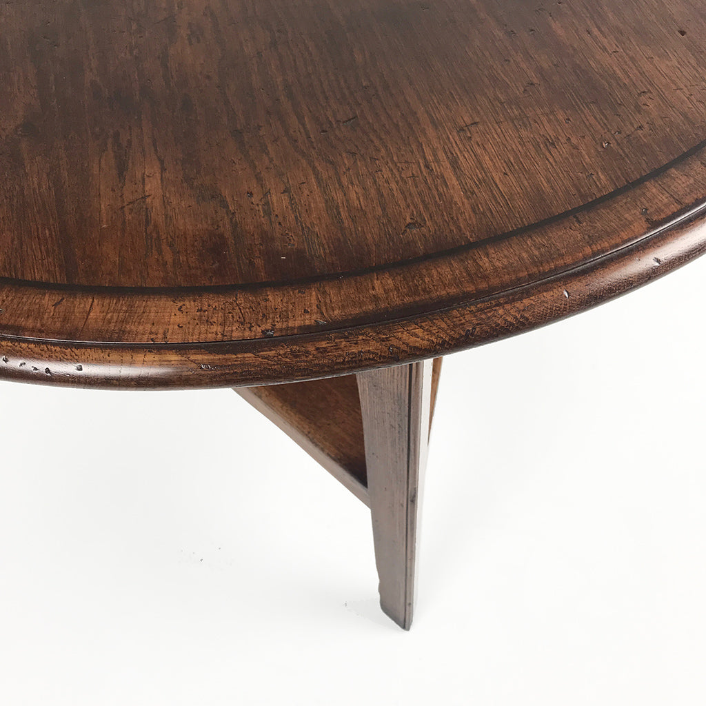 Burford Cricket Table with Shelf – English Traditions
