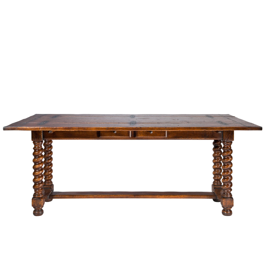 Hunt Table with Twisted Legs – English Traditions